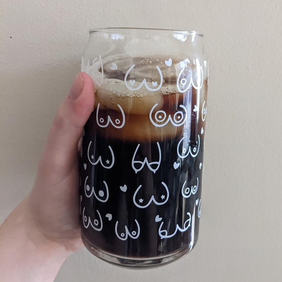 Dining | Boobies Can Glass Boobs Coffee Cup All Boobies Are Beautiful ...